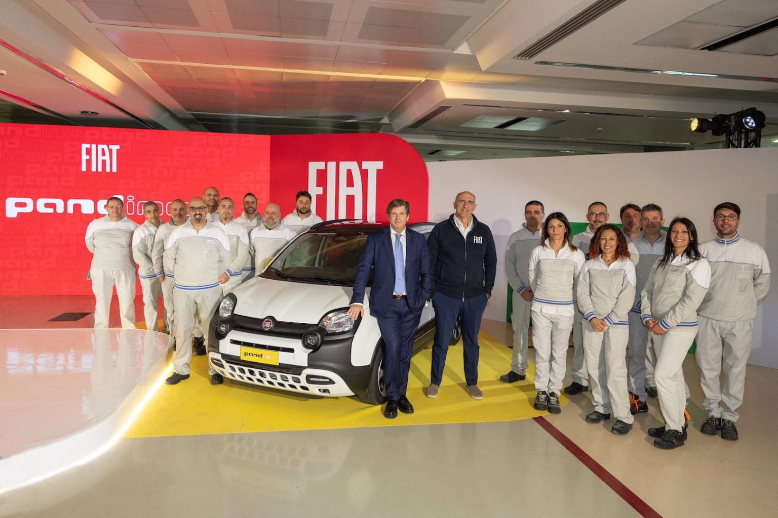 The launch of Fiat Pandina: an event designed and produced by ...